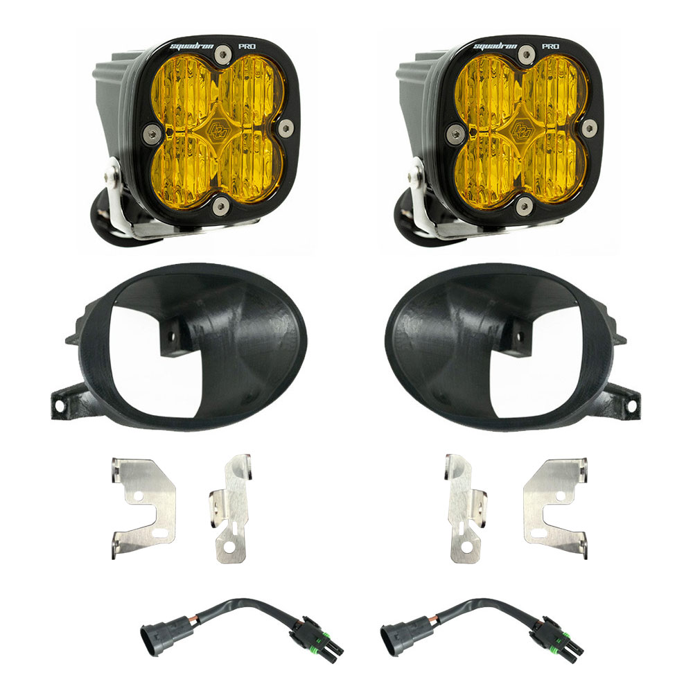 Mercedes Squadron Pro Fog Pocket Light Kit-Amber- wide cnr - Mercedes ...